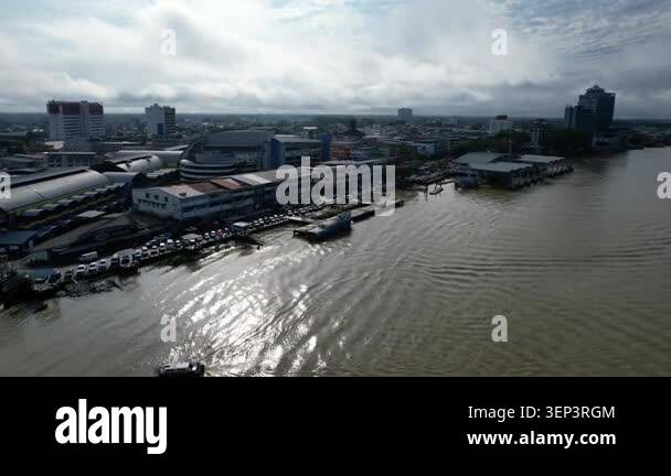 Sibu, Malaysia May 28, 2026: The Landmark Buildings and Tourist ...