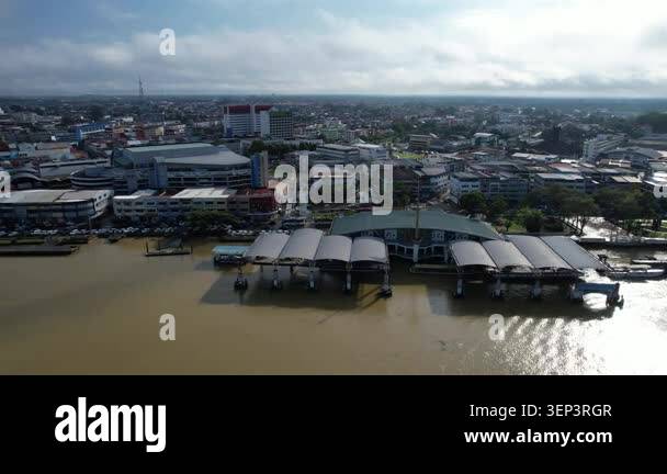 Sibu, Malaysia May 28, 2026: The Landmark Buildings and Tourist ...