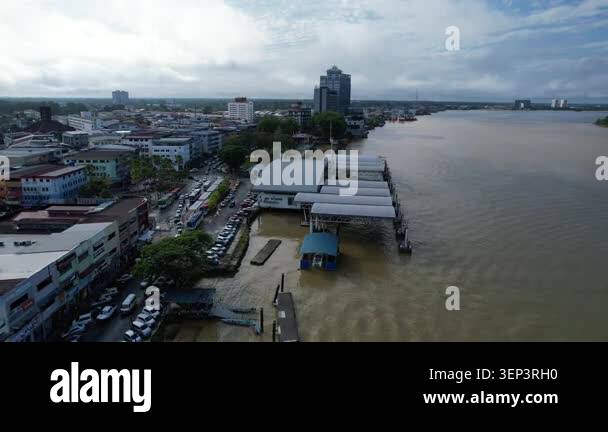 Sibu, Malaysia May 28, 2026: The Landmark Buildings and Tourist ...