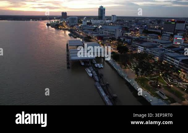 Sibu, Malaysia May 28, 2026: The Landmark Buildings and Tourist ...