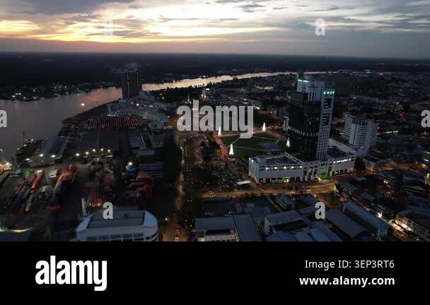 Sibu, Malaysia May 28, 2026: The Landmark Buildings and Tourist ...