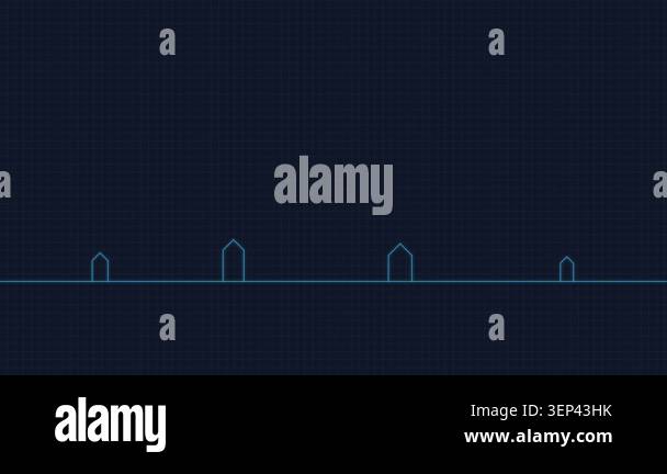 City skyline at sunset and nighttime Stock Video Footage - Alamy