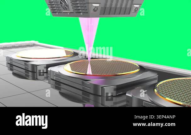 EUV lithography systems with silicon wafers for semiconductor ...