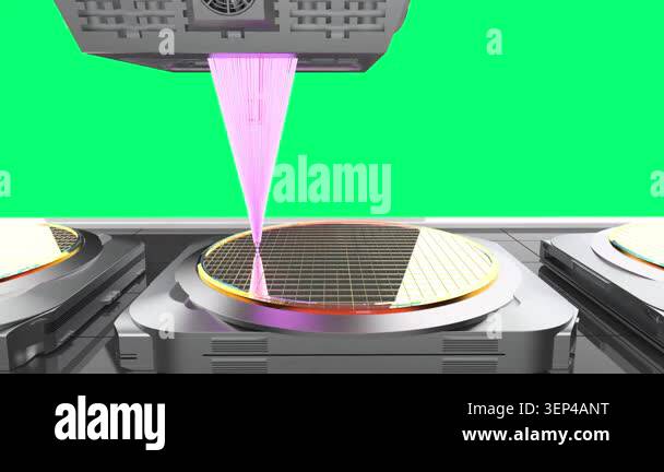 EUV lithography systems with silicon wafers for semiconductor ...