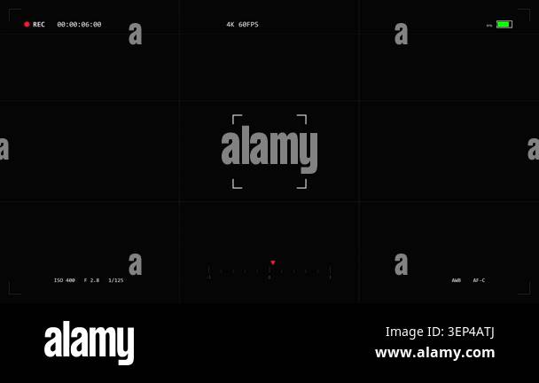 recording screen overlay Animation indicator Stock Video Footage - Alamy