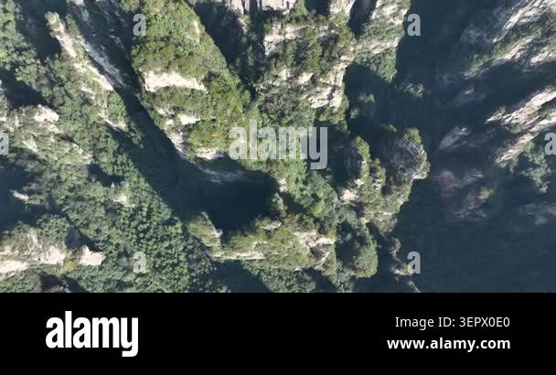 Beautiful landscape in Zhangjiajie National Forest Park, China Stock ...