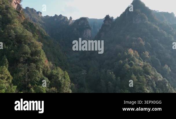 Beautiful landscape in Zhangjiajie National Forest Park, China Stock ...