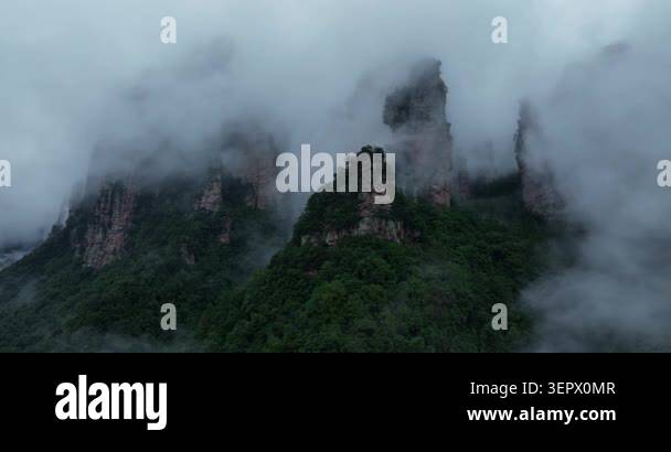 Beautiful landscape in Zhangjiajie National Forest Park, China Stock ...