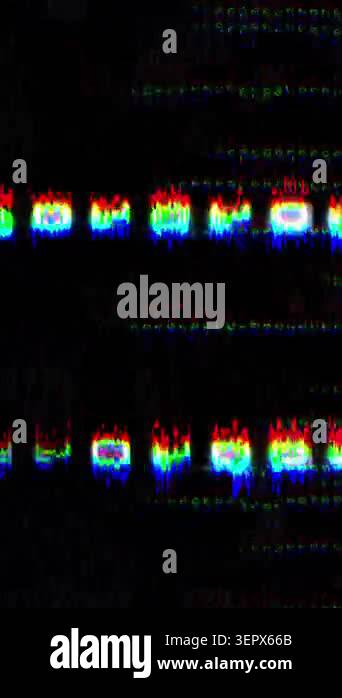 Glitch art style that uses digital or analog errors to create aesthetic ...