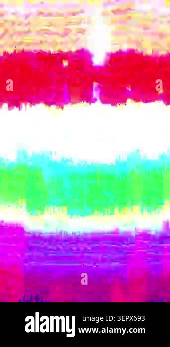 Glitch art style that uses digital or analog errors to create aesthetic ...