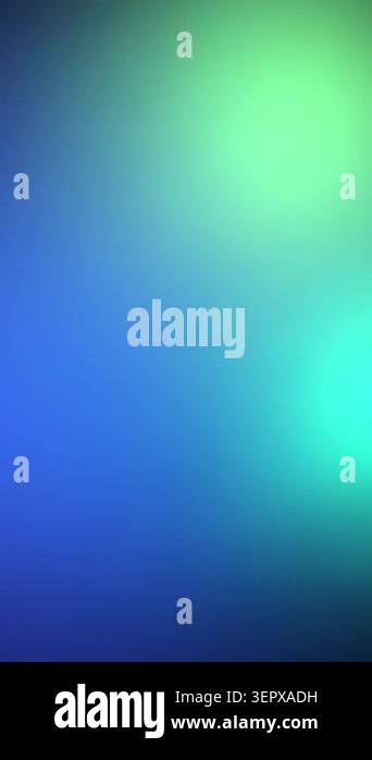 Green Teal Blue Glowing Orbs Motion Background, Smooth Floating Light ...