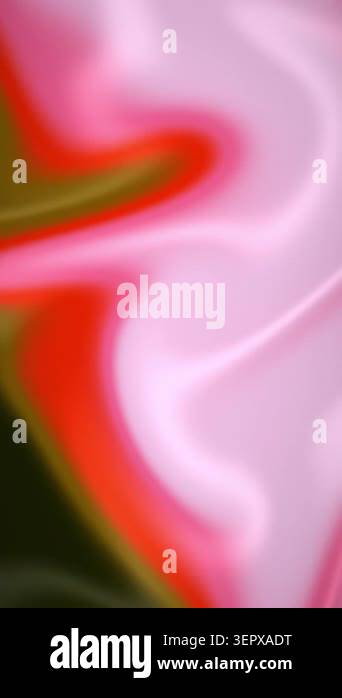 Pink Red Cream Silk Gradient Motion Background, Smooth Flowing Liquid ...