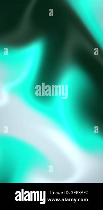Teal Cyan Cream Silk Gradient Motion Background, Smooth Flowing Liquid ...