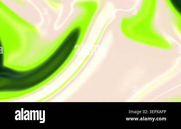 Green Lime Cream Silk Gradient Motion Background, Smooth Flowing Liquid ...