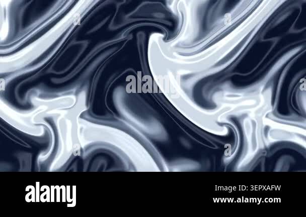 Green Lime Yellow Holographic Liquid Motion Background, Smooth Flowing ...
