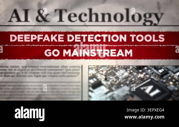 Deepfake Detection Tools Go Mainstream Stock Video Footage - Alamy