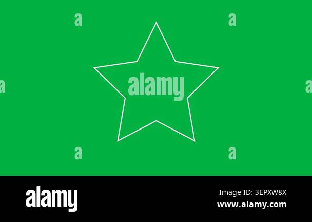 Three star shapes in different styles and colors displayed on vibrant ...