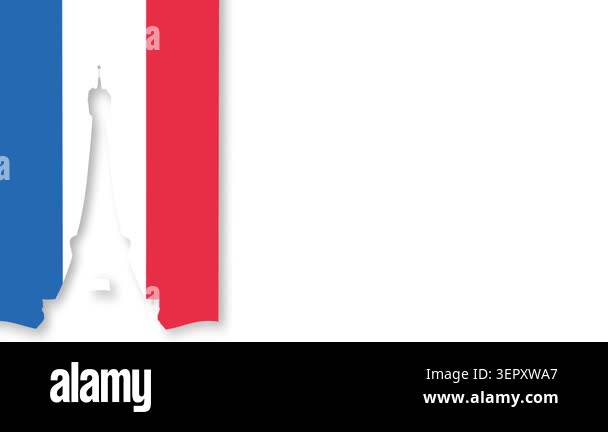 Celebrate Bastille Day with this vibrant French flag and Eiffel Tower ...