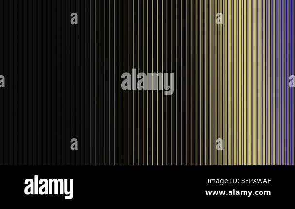 Dynamic abstract animation featuring vertical lines with a smooth ...