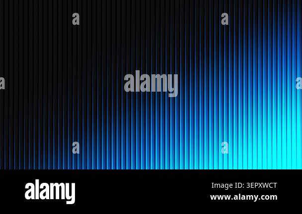 Sleek abstract animation featuring glowing blue vertical lines with a ...
