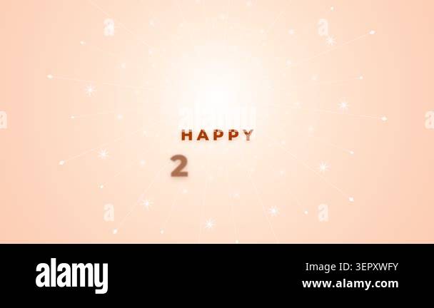 A festive animation counting down to the new year 2027, perfect for ...