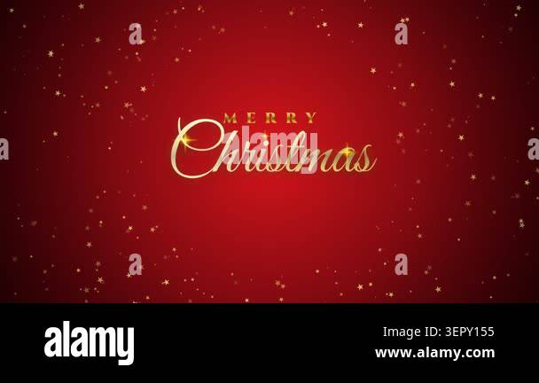 A festive and elegant Merry Christmas motion background featuring ...