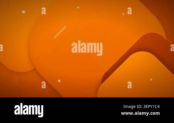 A dynamic abstract background featuring smooth orange fluid shapes and ...