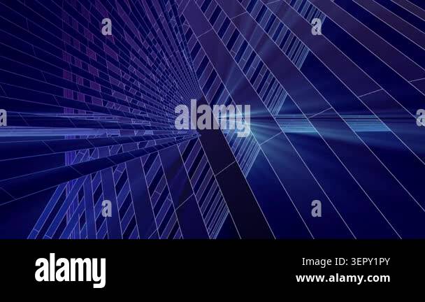 Seamless loop of abstract motion graphics background. Featuring smooth ...