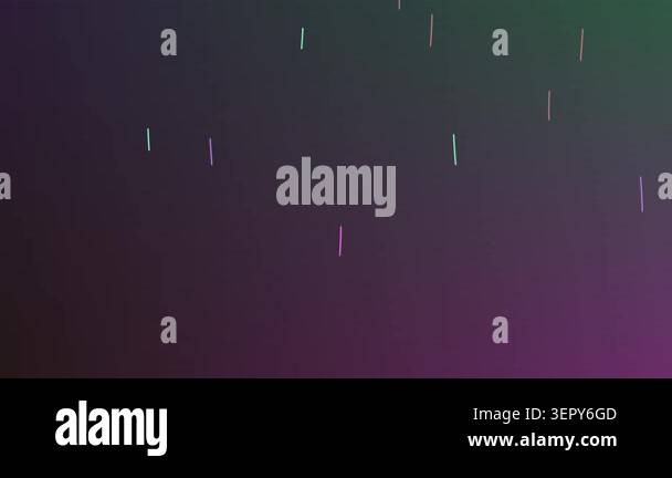 Digital rain effect motion background features a seamless loop of ...