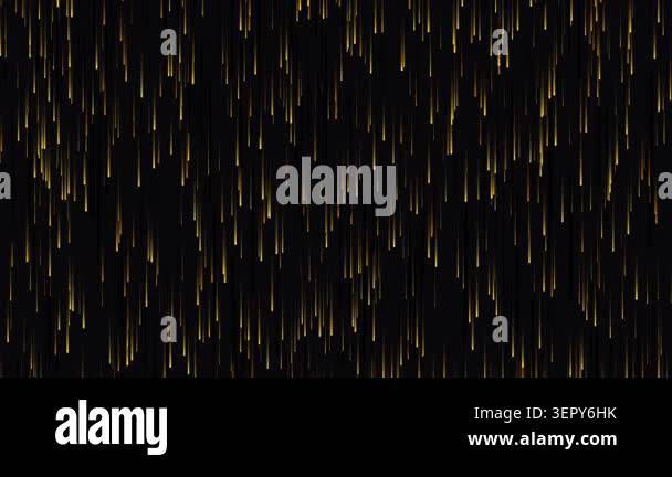 Golden falling particles abstract background animation featuring ...