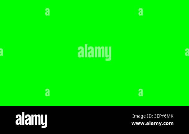 Abstract flowing lines on a vibrant green screen background Stock Video ...