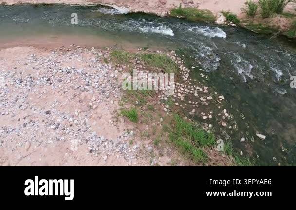 Virgin River stream - Virgin River Canyon, Arizona Stock Video Footage ...