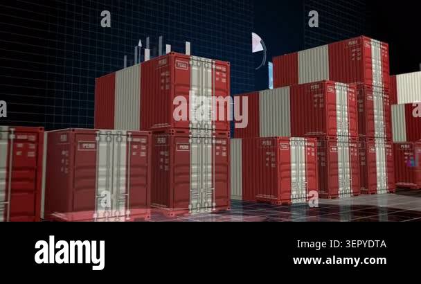 Peru export production and import containers cargo with business ...