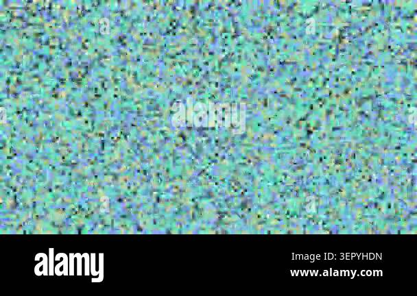 Pixelated digital noise abstract background. This seamless loop ...