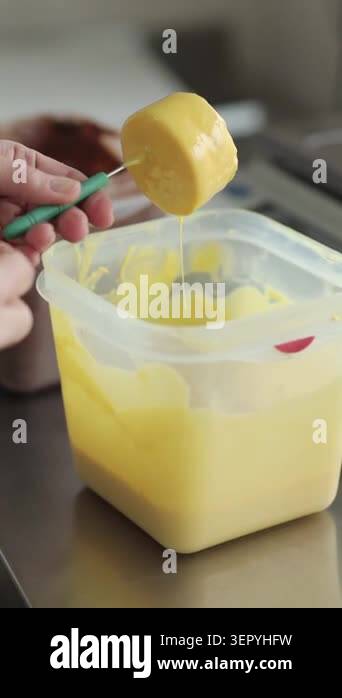 Making confectionery in a pastry shop Stock Video Footage - Alamy