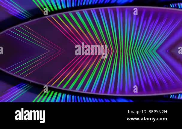 Reflection of the surface of a DVD discs, multiple optical discs ...