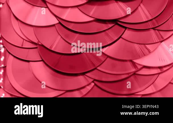 Reflection of the surface of a DVD discs, multiple optical discs ...