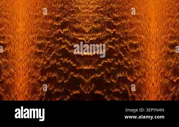 golden water flowing on a glass window surface Stock Video Footage - Alamy