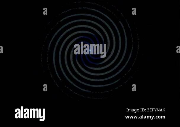A dynamic animation of glowing blue and gray particles forming a ...