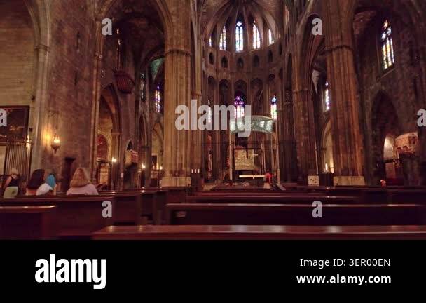 Girona, Spain, August 20, 2025, majestic gothic architecture and ...