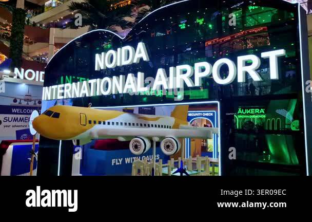 Noida, India: 01 June 2026: Noida International Airport promotional ...