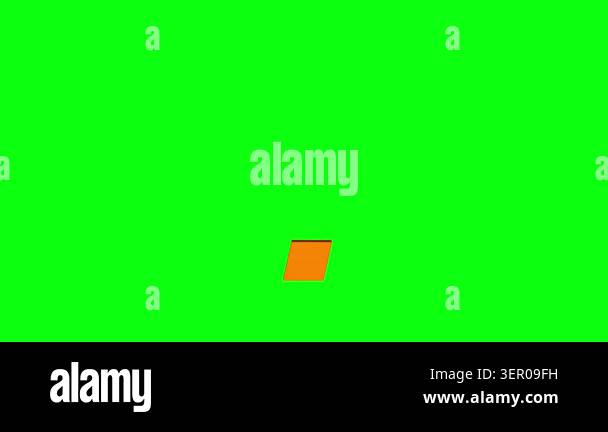Dot symbol animation with green screen Stock Video Footage - Alamy