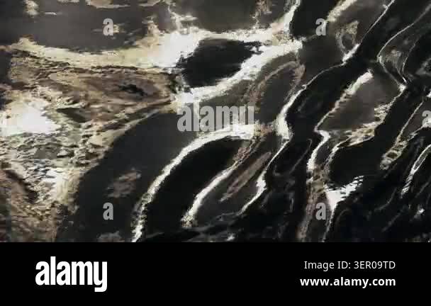 The Pure Sea Water Surface and Reflection Stock Video Footage - Alamy