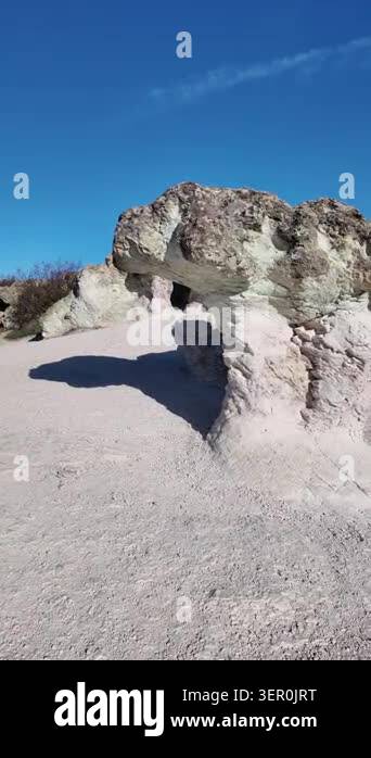 Landscape with Rock formation The Stone Mushrooms near Beli plast ...