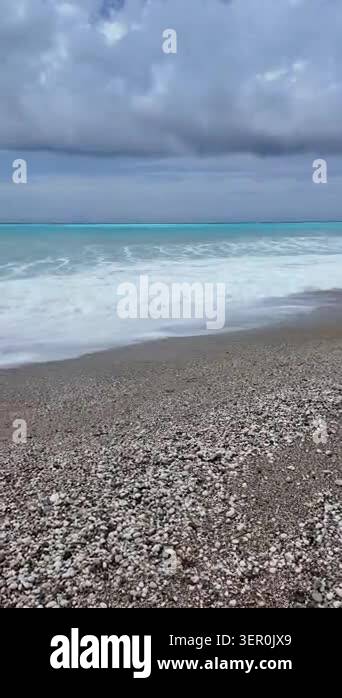 Amazing Panorama of Lefkada near Gialos beach, Ionian Islands, Greece ...