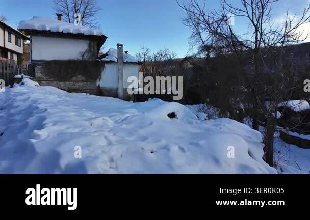 Amazing Winter view of village of Bozhentsi, Gabrovo region, Bulgaria ...