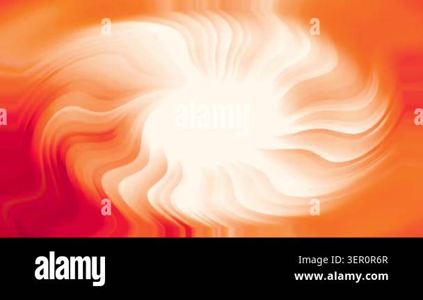 orange silk liquid wave flowing background. looping smooth animation ...