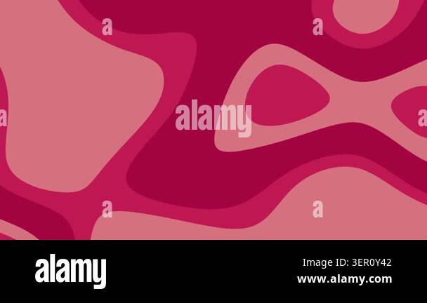 Abstract shapes in Dark Red and Pink colors Stock Video Footage - Alamy