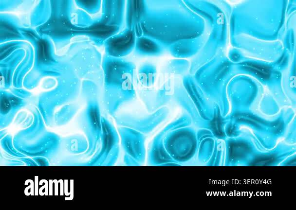 Abstract Blue water texture with light reflections Stock Video Footage ...