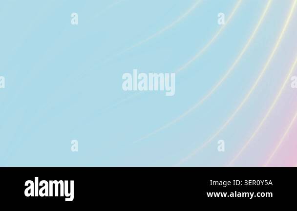 Soft pastel background with gentle, glowing curved lines in yellow and ...